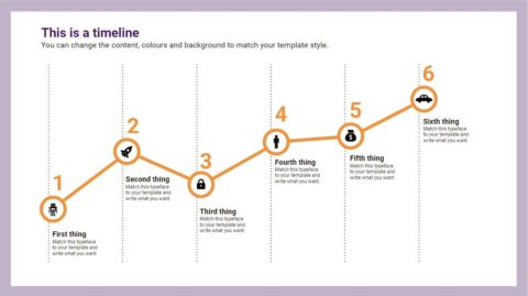 Graphs Timeline. Free downloadable infographics for your presentations
