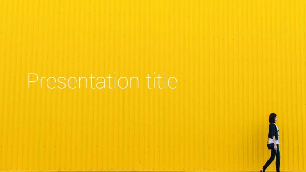 Pigment. Free Presentation Theme Template colorful and urban. Power ...