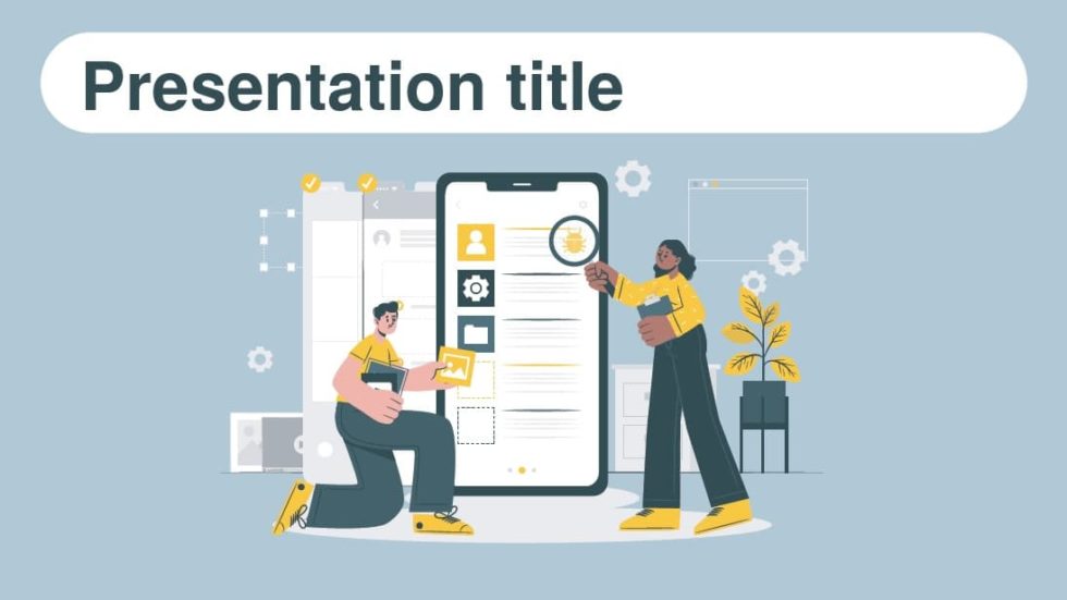 Social Media. Plantilla Tema Presentación Gratis Redes Sociales. Power ...